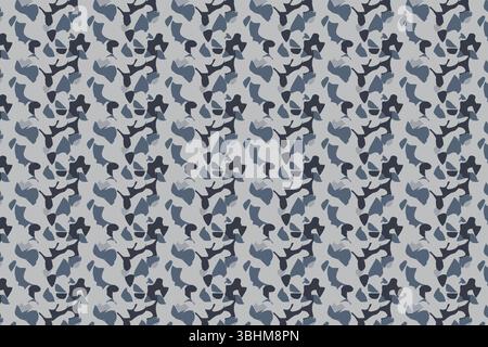 Military geometric fabrics seamless pattern design with camouflage ...