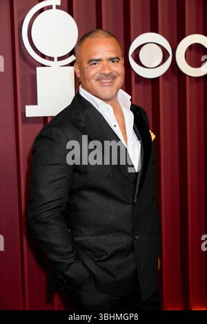 Christopher Nave during the 2025 Tony Awards, held at Radio City Music ...
