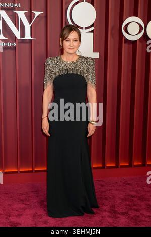 Miriam Buether during the 2025 Tony Awards, held at Radio City Music ...