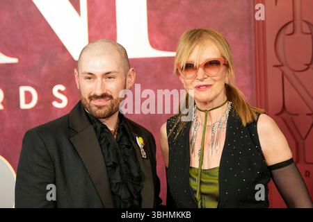 (R) Catherine Zuber during the 2025 Tony Awards, held at Radio City ...