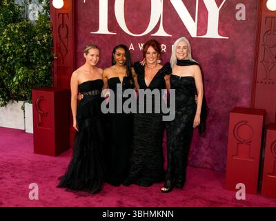 Juliana Engler, Meme Halford during the 2025 Tony Awards, held at Radio ...
