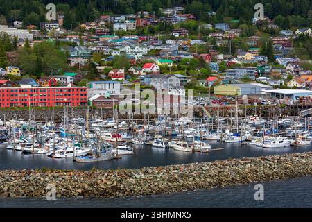 Bar Harbor, Ketchikan, Revillagigedo Island, Alaska,USA Stock Photo - Alamy