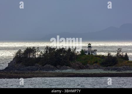 Guard Island Lighthouse, ,Ketchikan, Revillagigedo Island, Alaska,USA ...