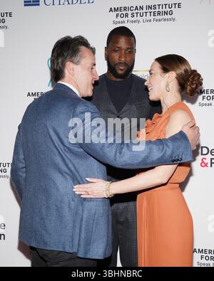 Will Blodgett, Emily Blunt, Michael Anthony Kidd-Gilchrist at arrivals ...