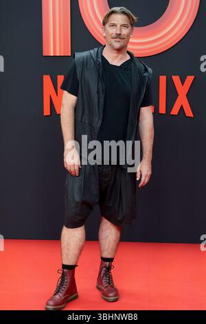 Luka Peros attended 'the red carpet for the 10th Anniversary of Netflix ...