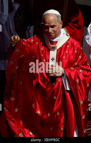 Pope Leo XIV celebrates Holy Mass in the Vatican Basilica Vatican City ...