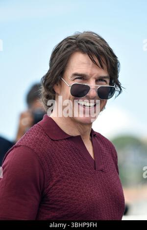 Tom Cruise during the Mission Impossible Premiere in Paris, France on ...