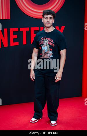 Werlyb attends to '10th Anniversary Netflix Spain' Red Carpet at ...