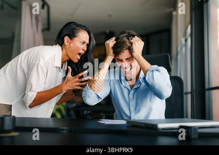 Stressful Diverse Person Stock Photo - Alamy