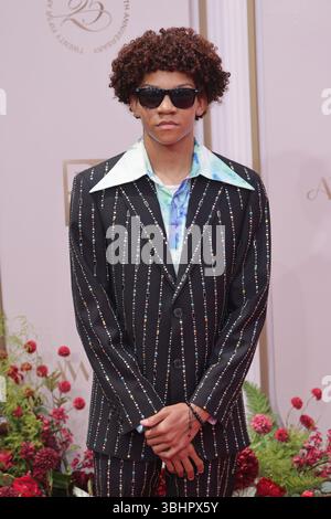 Tyrik Johnson attends the 2025 BET Awards at Peacock Theater on June 09 ...