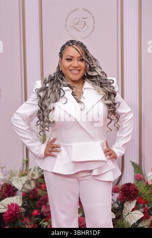 Cheryl 'Salt' James attends the 2025 BET Awards at Peacock Theater ...