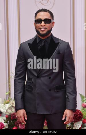 Jacob Latimore attends the 2025 BET Awards at Peacock Theater Stock ...