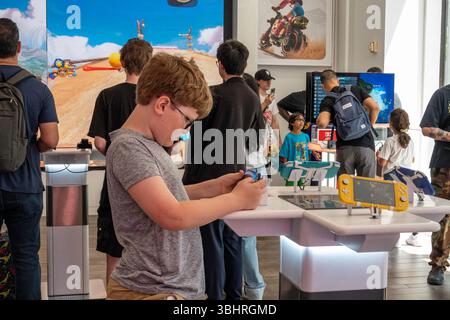 The Nintendo store is located at 10 Rockefeller Center in midtown ...