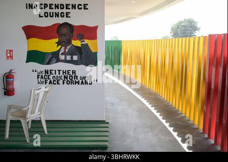 Africa, Ghana, Accra. National Museum, regarded as one of the finest ...