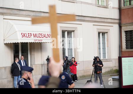 Warsaw, Poland. 11th June, 2025. President Elect Karol Nawrocki Greet ...