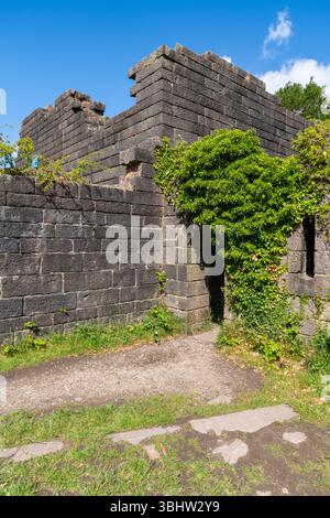 Rivington Castle a scale replica of Liverpool Castle ruins in Lever ...