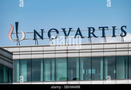 Novartis headquarters, a pharamaceutical company in Vilvoorde, Flemish ...
