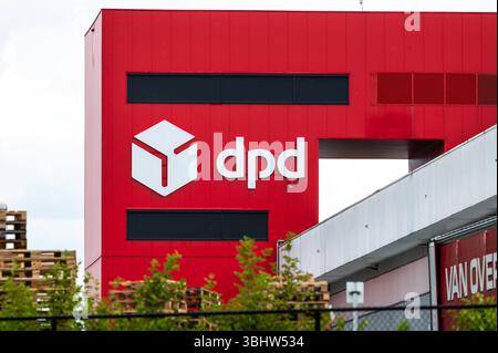 DPD parcel delivery logistics hub in Vilvoorde, Flemish Brabant ...