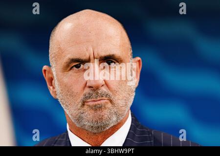 Michal Probierz seen during World Cup 2026 European Qualifying game ...