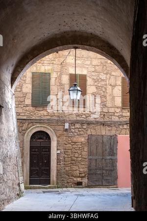 The historic Jewish ghetto in the characterful medieval town of Sorano ...