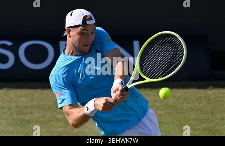 Jan-Lennard Struff (GER) Aktion Tennis Herren BOSS Open ATP 250 ...