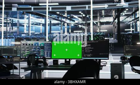 Mockup PCs in data center control hardware energy usage using node tree ...