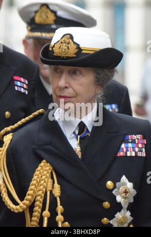 HRH The Princess Royal, Master, Trinity House, attends the Trinitytide ...