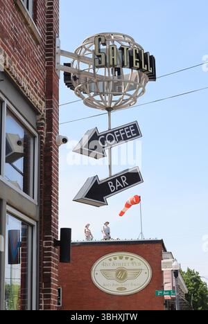 Avondale, on 41st street, young buzzing area in Birmingham, Alabama ...