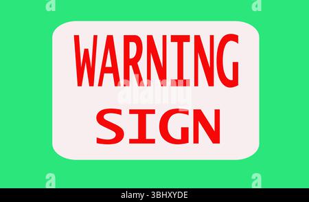 Danger sign, vector. Red danger alert sign. Sticker template isolated ...