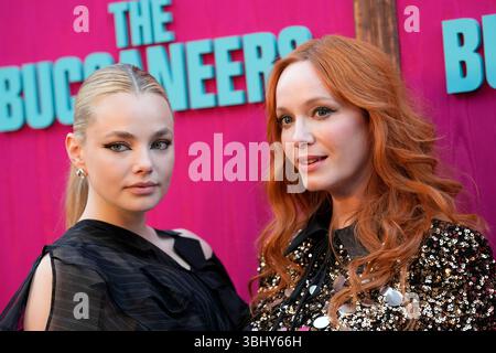 Kristine Froseth, Christina Hendricks during the Season 2 Premiere of ...