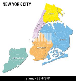 New Map of the Borough of the Bronx, City of New York . 1900 ...