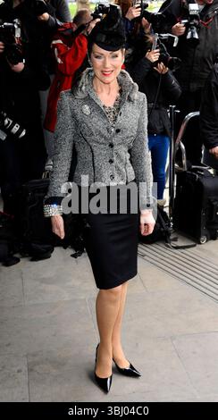 Lorraine Chase at The TRIC Awards held at Grosvenor House in London ...