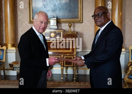 Ambassador of Angola Jose Goncalves Martins Patricio presents his ...