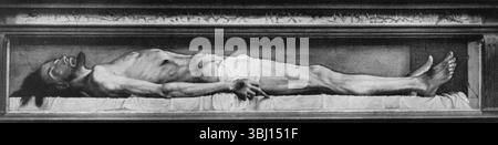 Hans Holbein the Younger - Body Dead Christ Tomb 1521 Stock Photo - Alamy