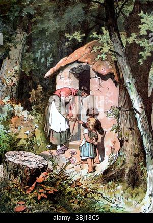 Illustration, Hansel and Gretel Stock Photo - Alamy