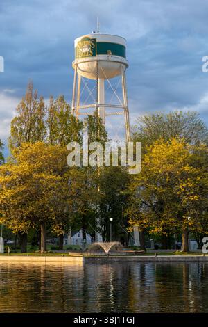 Smiths Falls, Canada - May 25, 2025: Rideau Canal and River, water ...