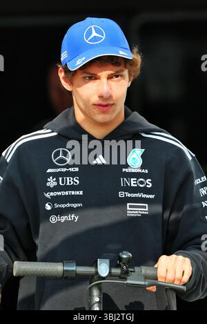 12/6/2025 - Andrea Kimi Antonelli (ITA) - Mercedes-AMG PETRONAS F1 Team ...