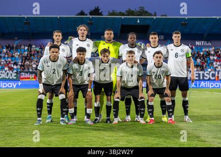 Rocco Reitz (Deutschland, 18), Noah Atubolu (Deutschland, 1), Lukas ...