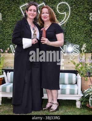 (left to right) Yael van der Wouden, Rachel Kushner, Anne Michaels ...
