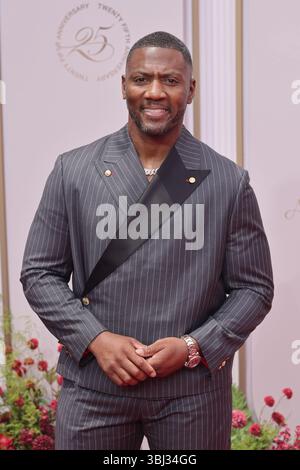 Ryan Clark attends the 2025 BET Awards at Peacock Theater Stock Photo ...