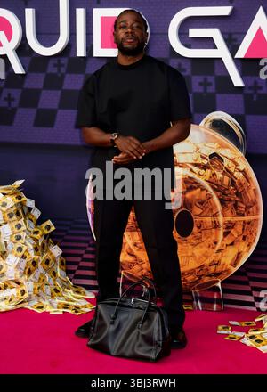 Asher Glean attends the UK Premiere of 'Avatar: Fire and Ash' held at ...