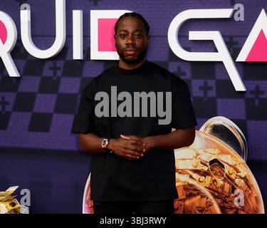Asher Glean attends the UK Premiere of 'Avatar: Fire and Ash' held at ...