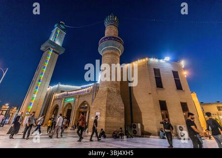 SULAYMANIYAH, IRAQ - OCTOBER 5, 2022: Grand Mosque in Sulaymaniyah ...