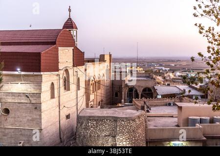 St. George's Church in Alqosh village, Kurdistan Region of Iraq Stock ...