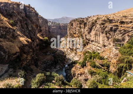 Rawandiz (also Rawanduz) canyon in Kurdistan Region of Iraq Stock Photo ...