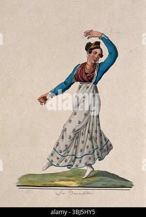 Country people dancing the Tarantella, Italy Stock Photo - Alamy