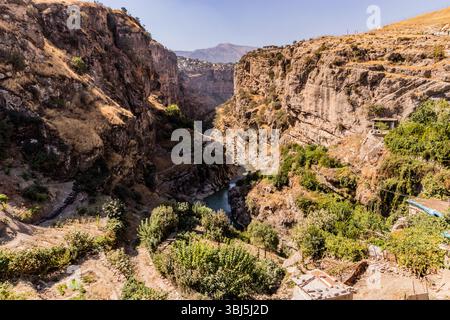 Rawanduz (also Rawandiz) gorge in Kurdistan Region of Iraq Stock Photo ...