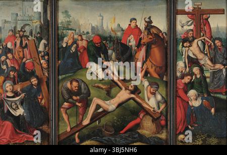 'The Deposition' (Descent from the Cross) by Marcellus Coffermans ...