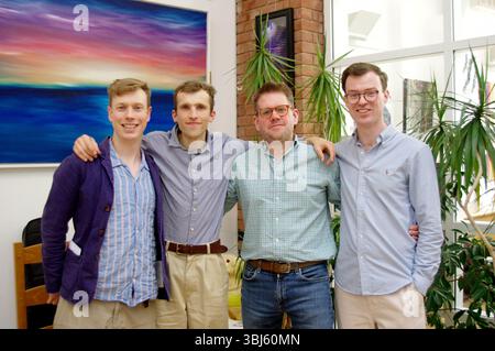 Sam Braysher, Matt Skelton, Jack Garside and Will Arnold-Forster, Sam ...