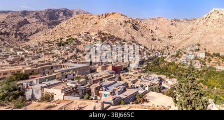 View of Akre town, Kurdistan Region of Iraq Stock Photo - Alamy
